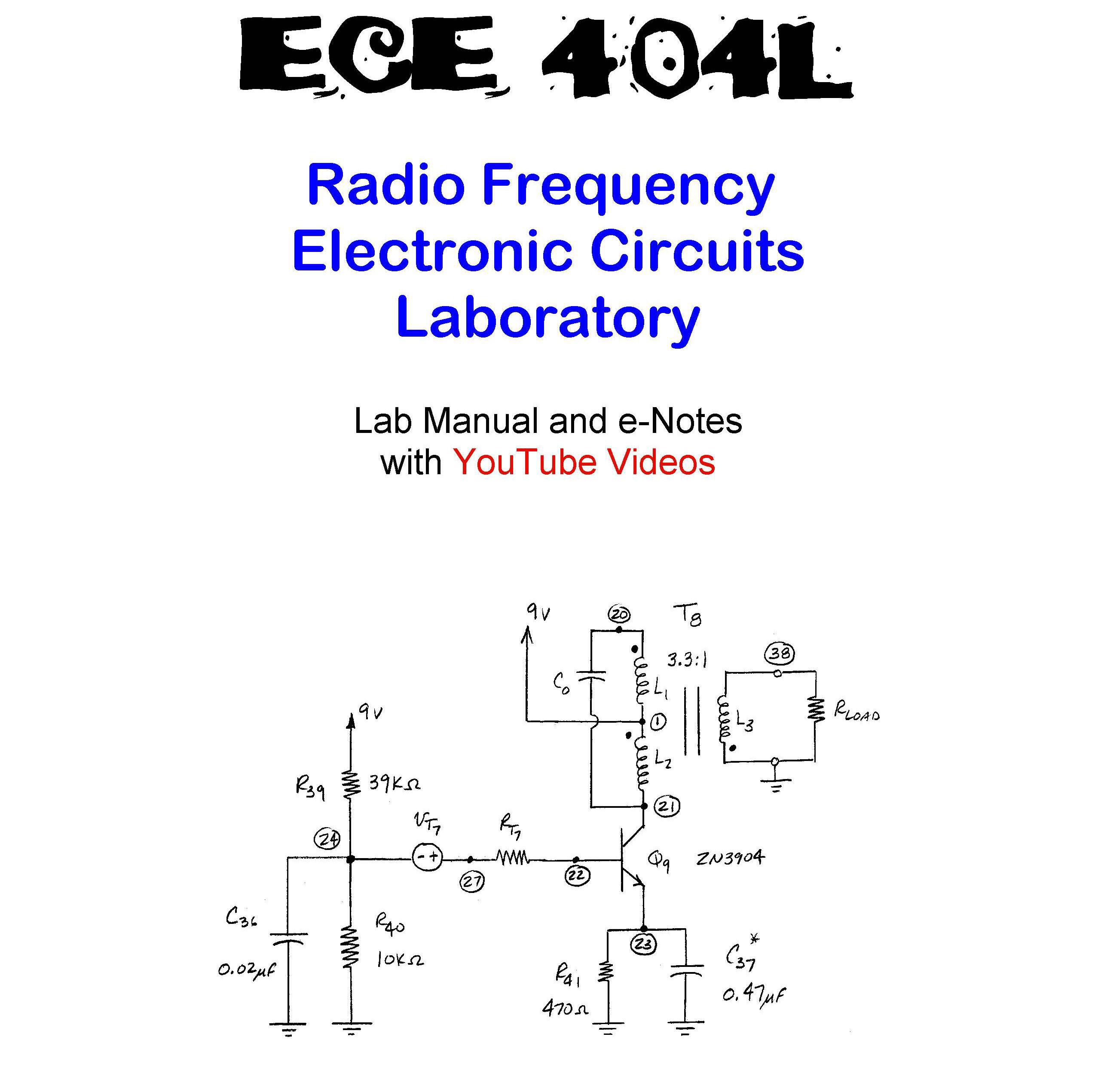 ECE 404L: Radio Frequency Electronic Circuits Laboratory – Willow ...